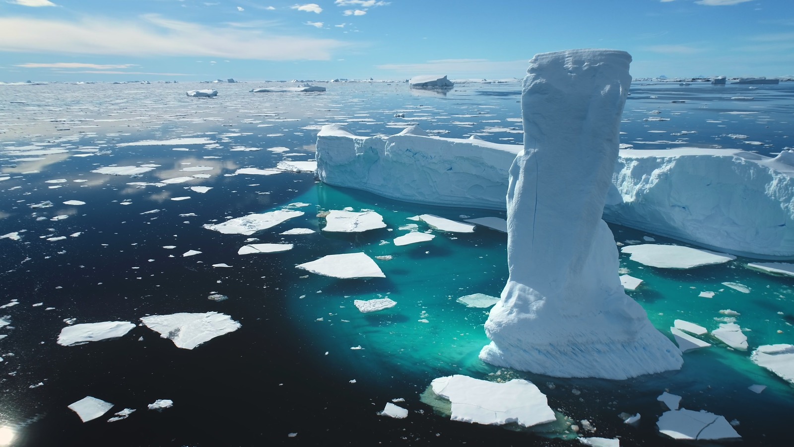 The Alarming Reason Researchers Are Seeing Green Beneath The Arctic Ice